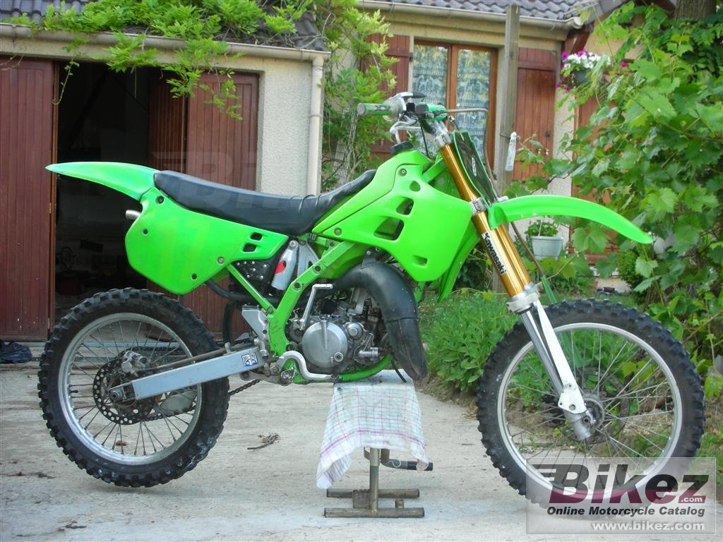 Kawasaki KX 125 poster